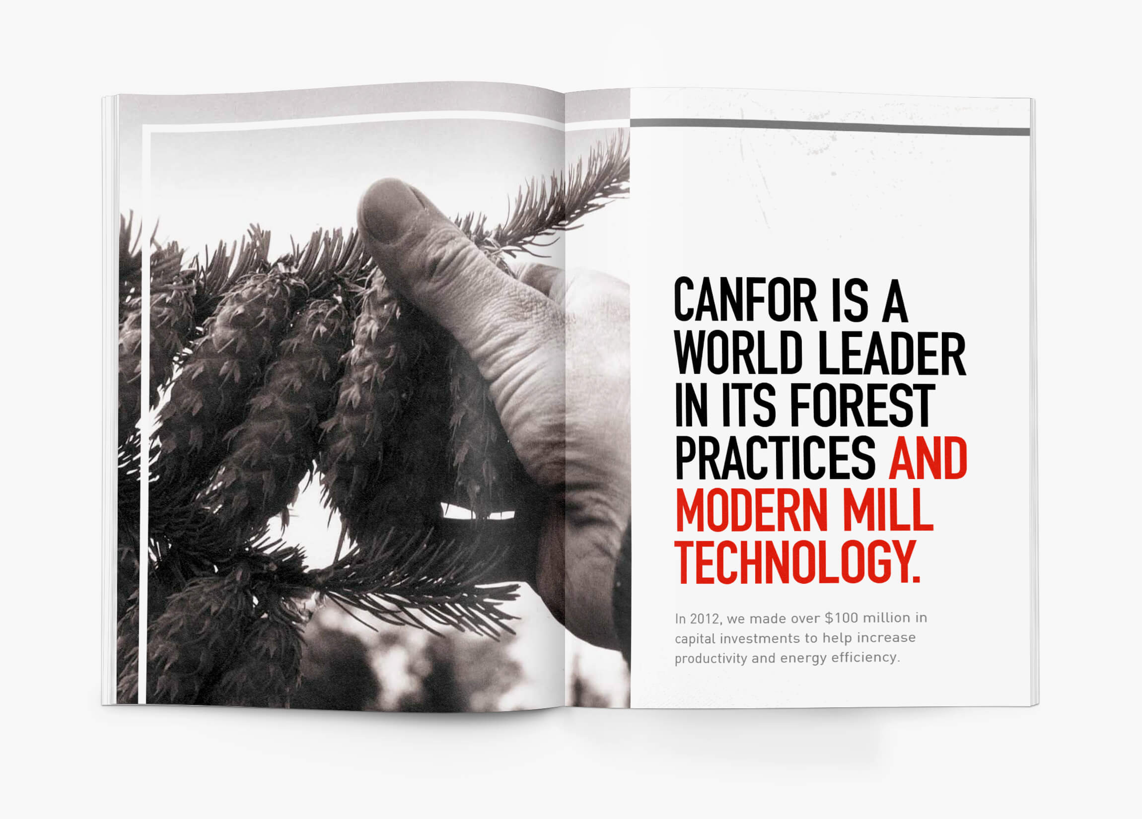 Sheldon Rennie | Canfor Annual Report | Award Winning Print and Annual ...